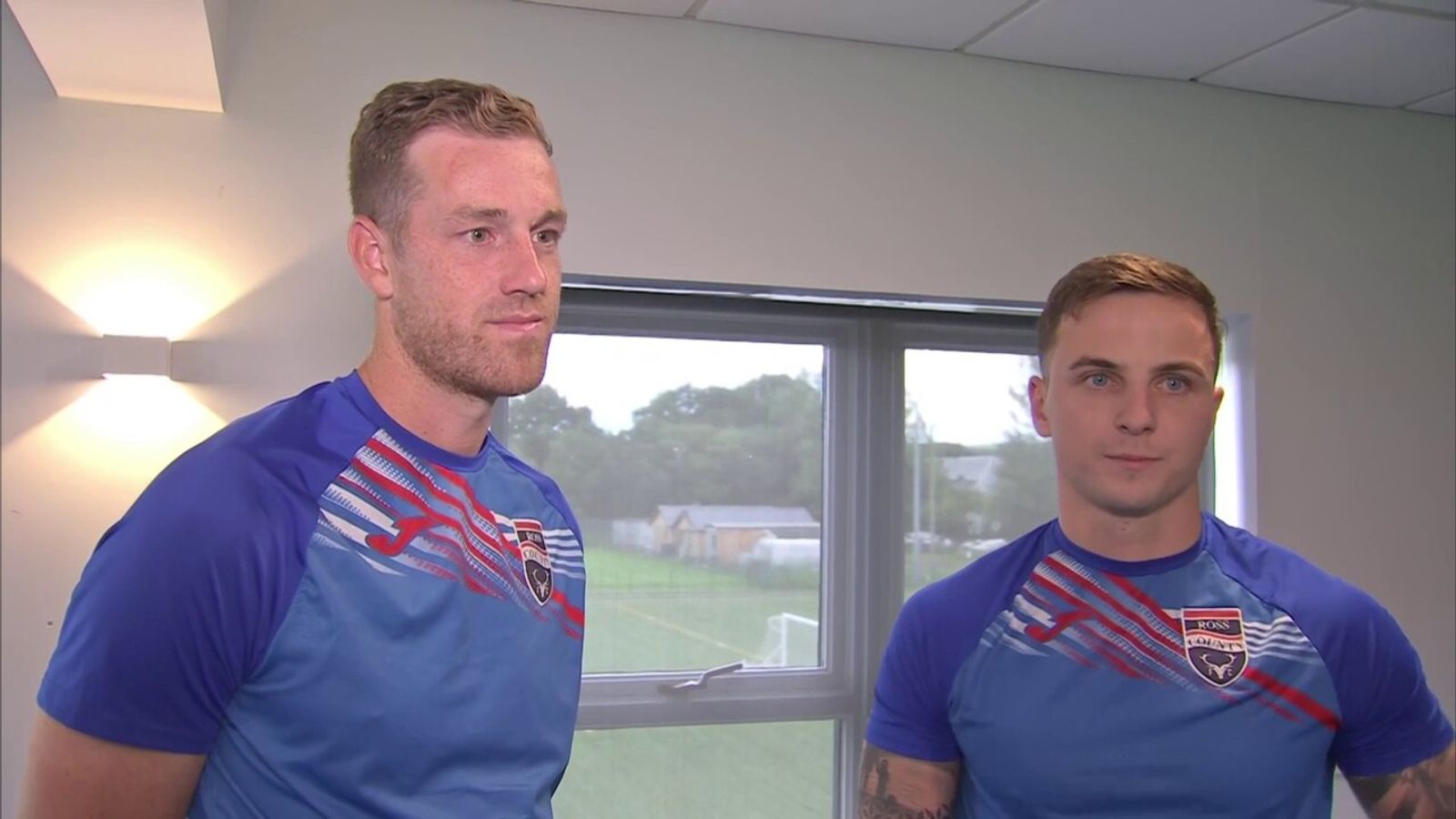 'He's probably the best in the team!' | Ross County swap the pitch for ...