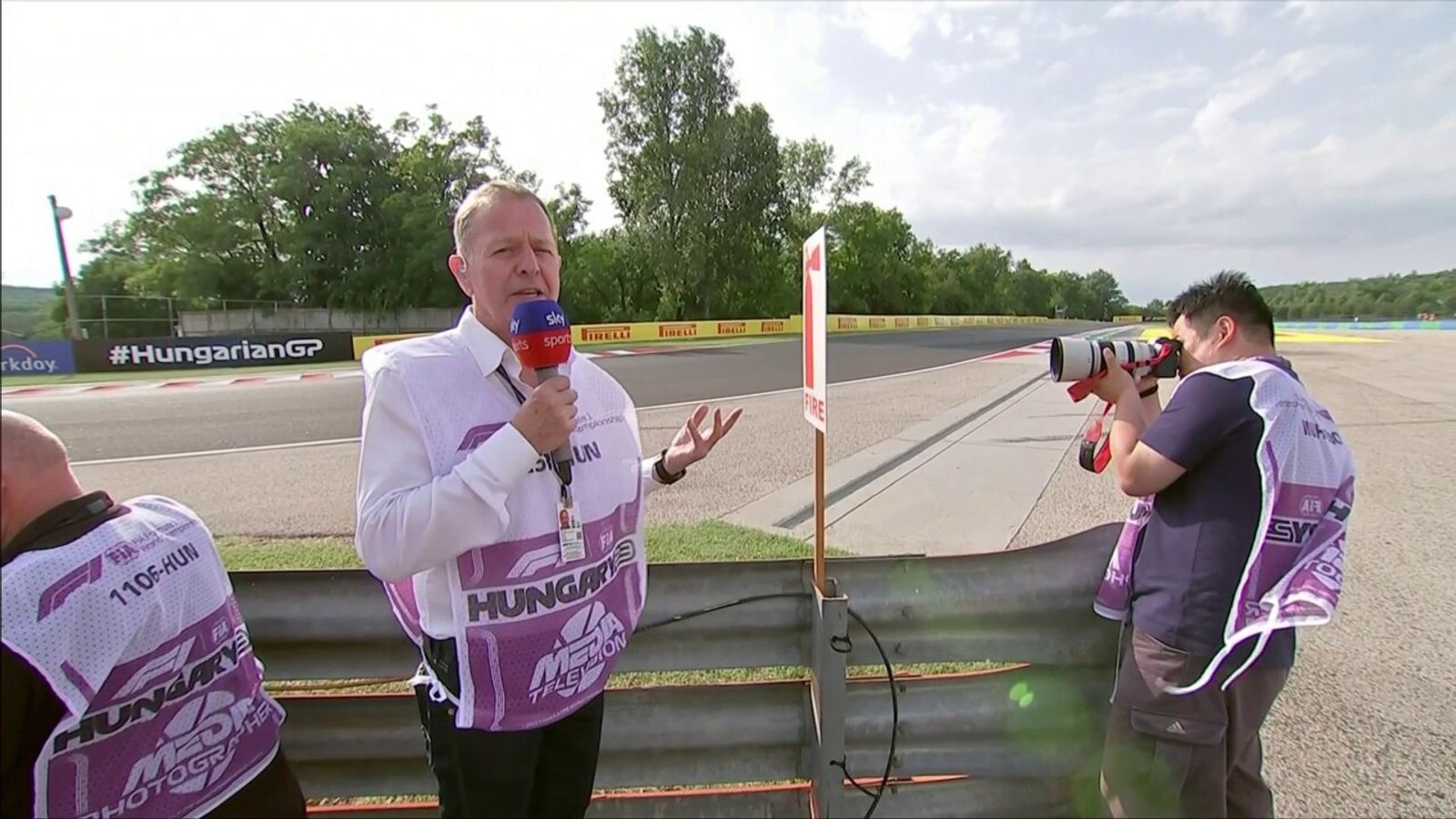 'It is pure energy down here' | Martin Brundle trackside at Turn 4 | F1 ...