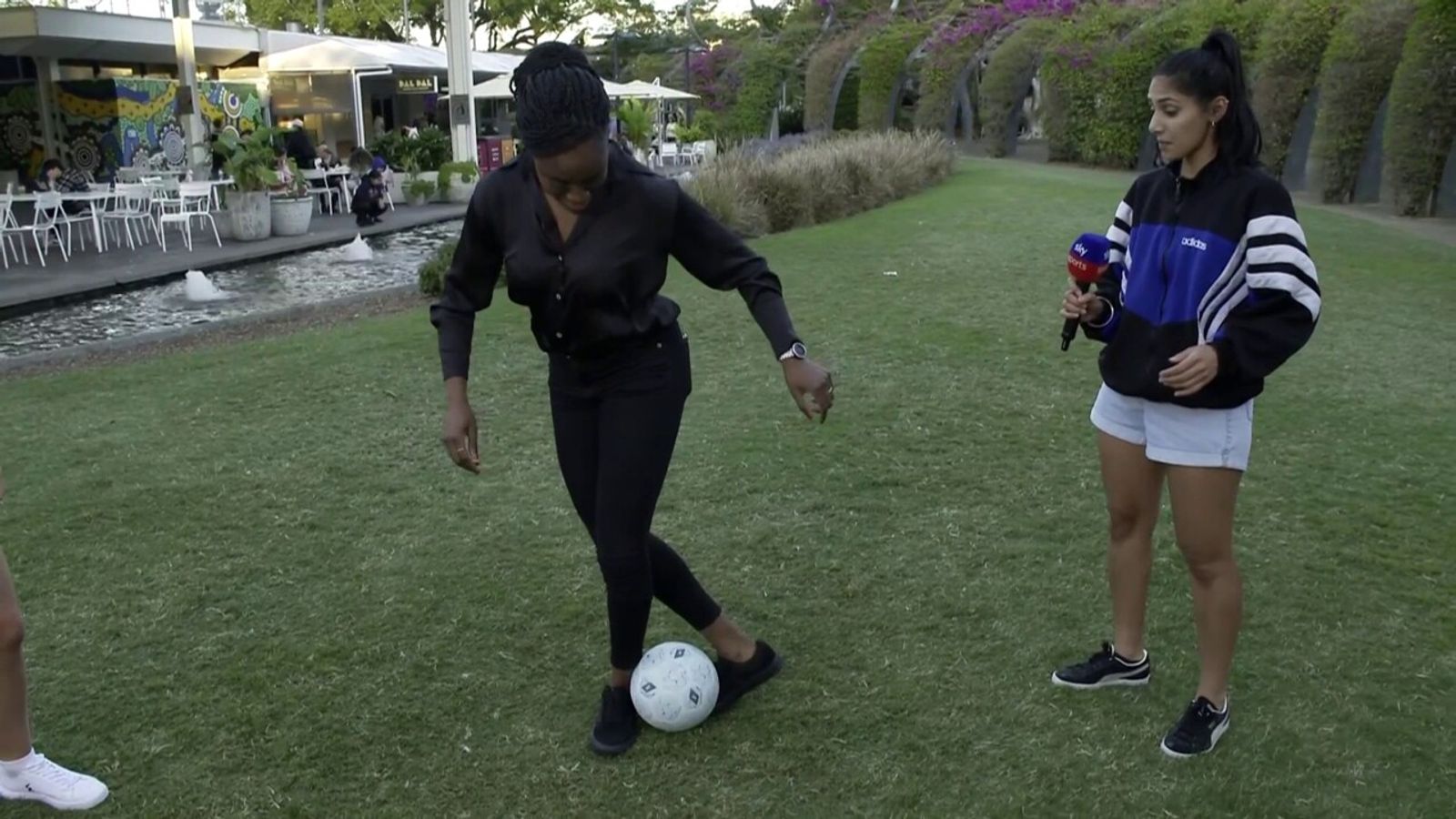 When the SSN reporter accepted Atwal's freestyle challenge live on air ...