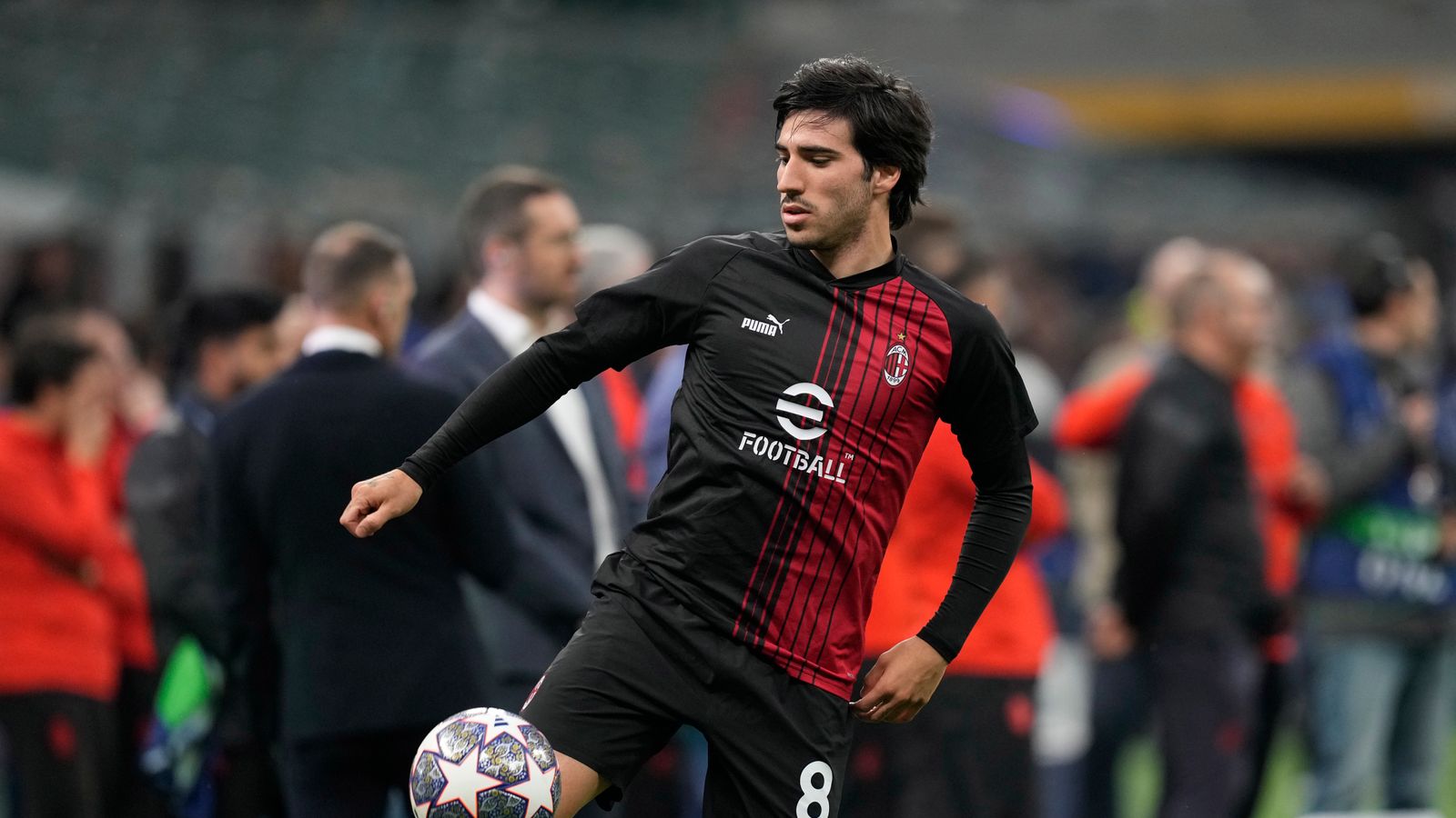 Sandro Tonali to Newcastle: Magpies announce £55m signing of AC Milan ...