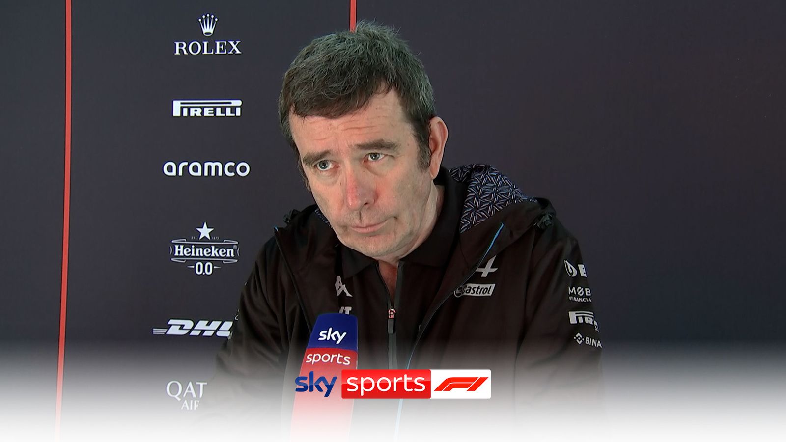 Otmar Szafnauer: Alpine sack team principal and sporting director Alan ...