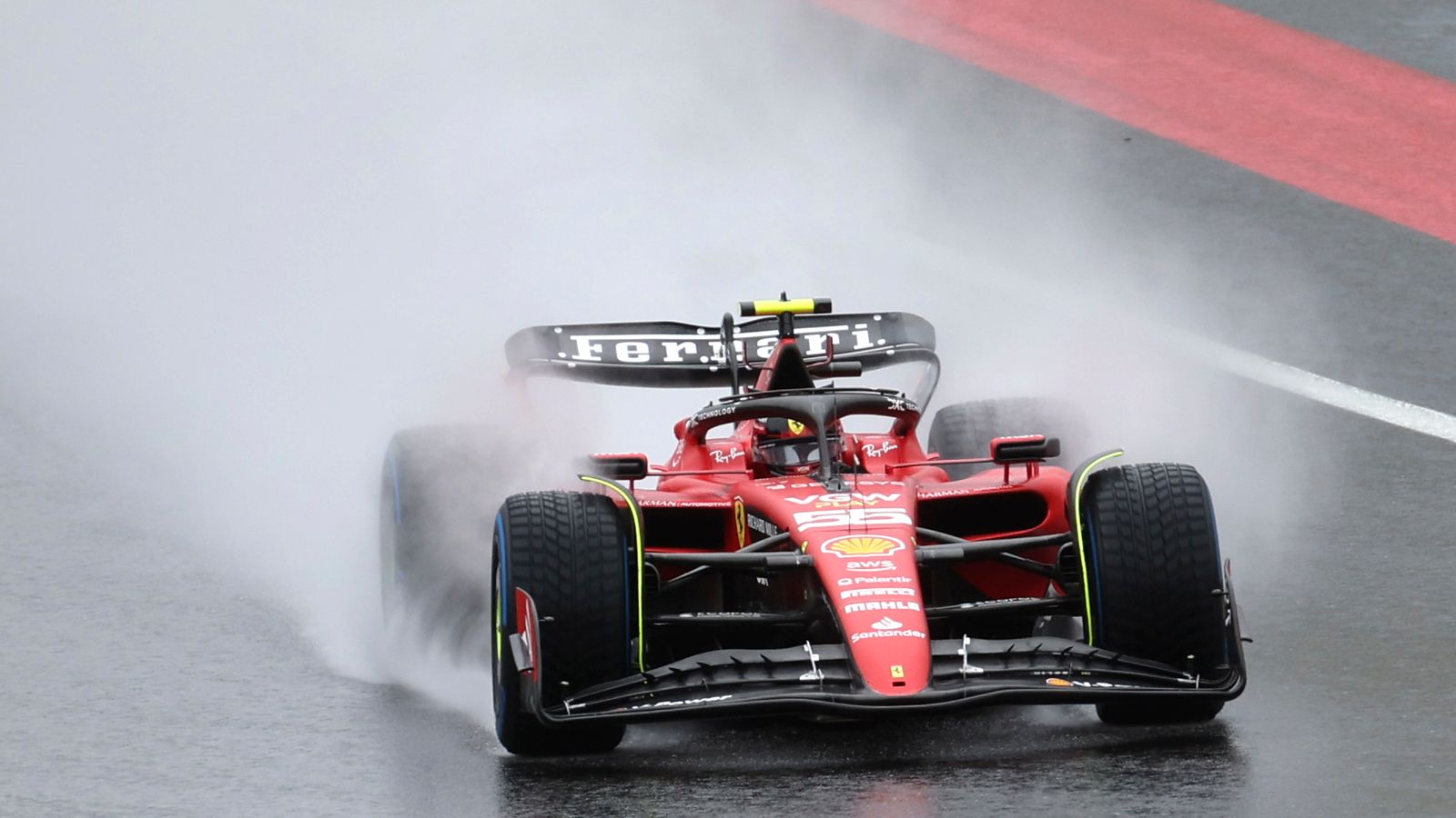 Belgian GP: Carlos Sainz tops wet practice for Ferrari ahead of Qualifying at Spa | F1 News ...