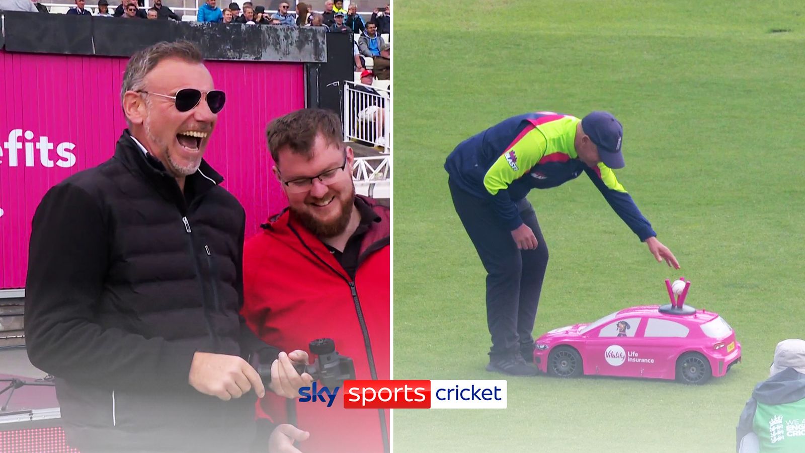 'He's playing games' | Daggers pranks the umpire! | Cricket News | Sky ...