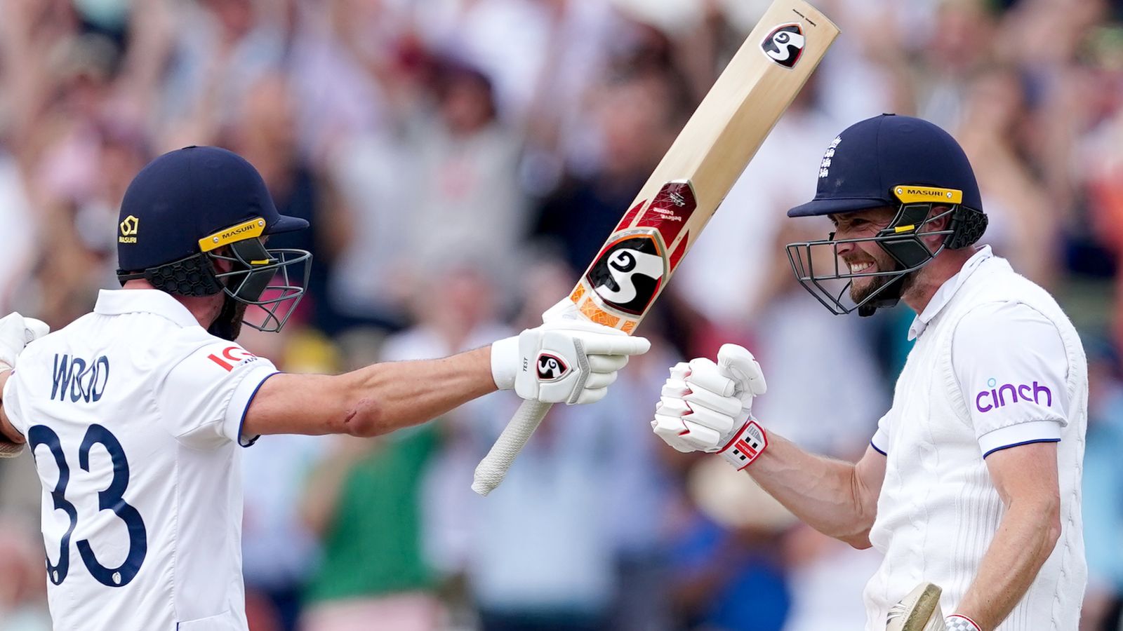 The Ashes 2023: England player ratings - Mark Wood and Chris Woakes ...