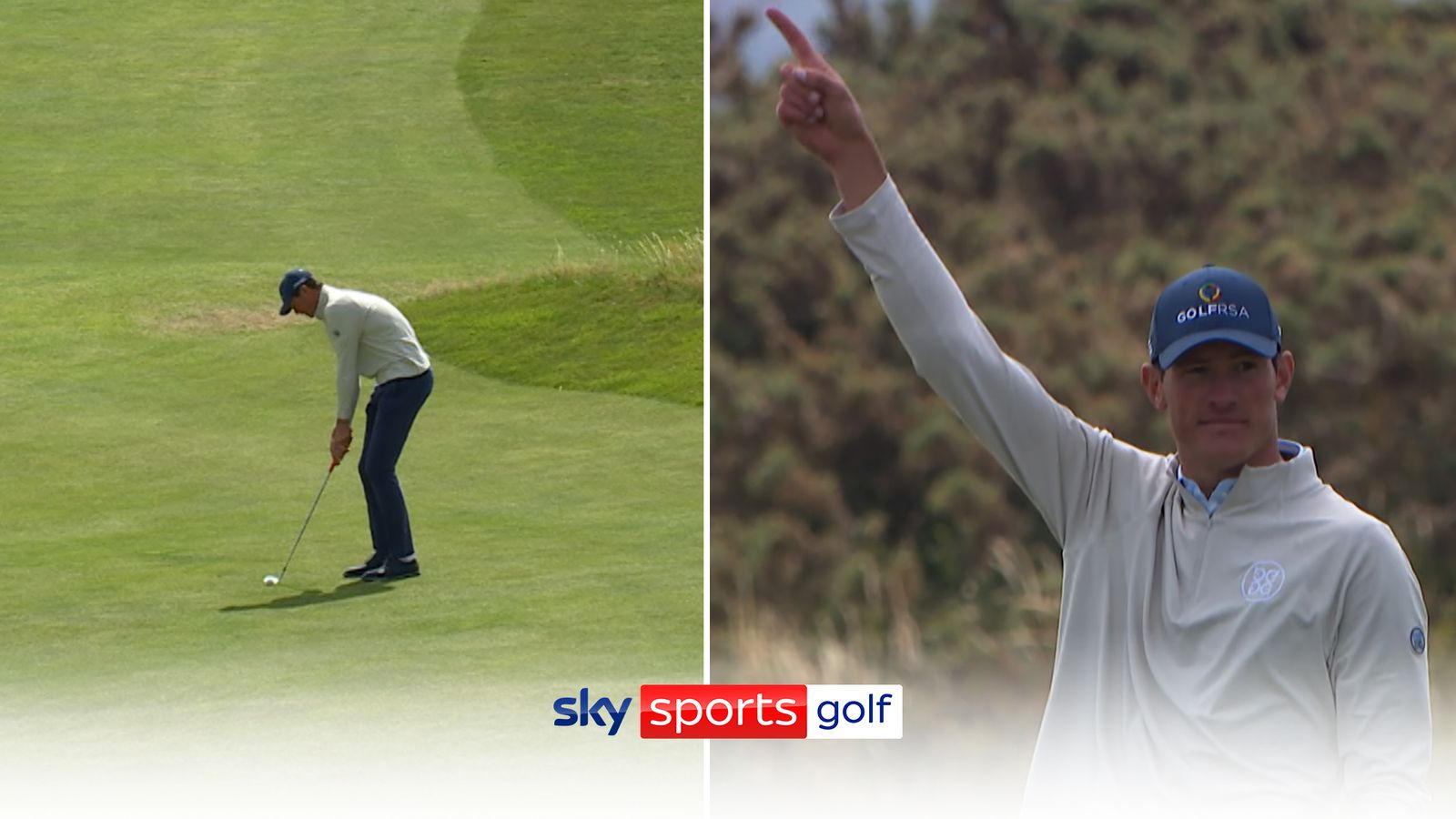 'This is astonishing!' | Christo Lamprecht chips in for stunning birdie ...