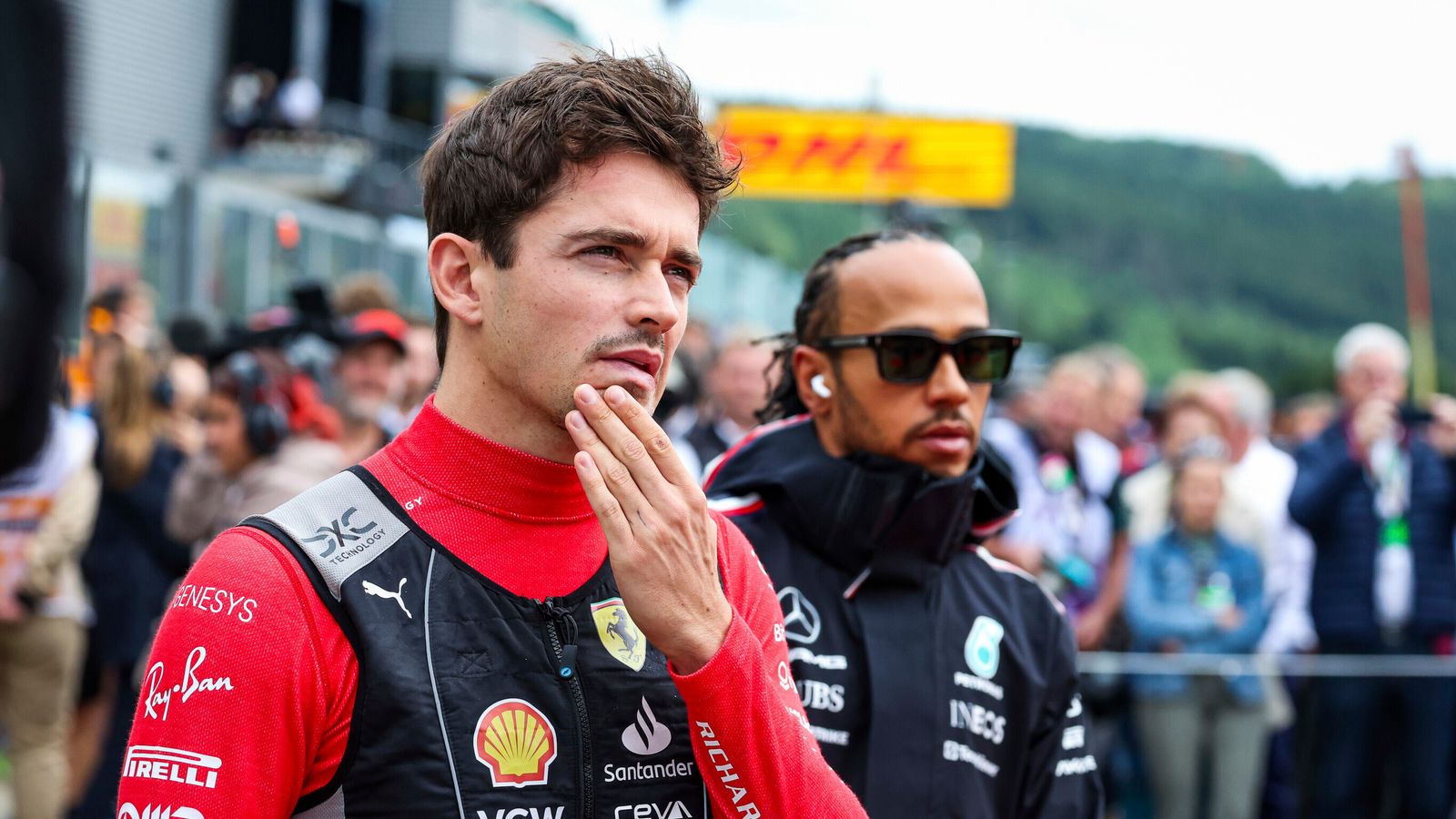 Charles Leclerc says Belgian GP podium gave him and Ferrari a smile but ...