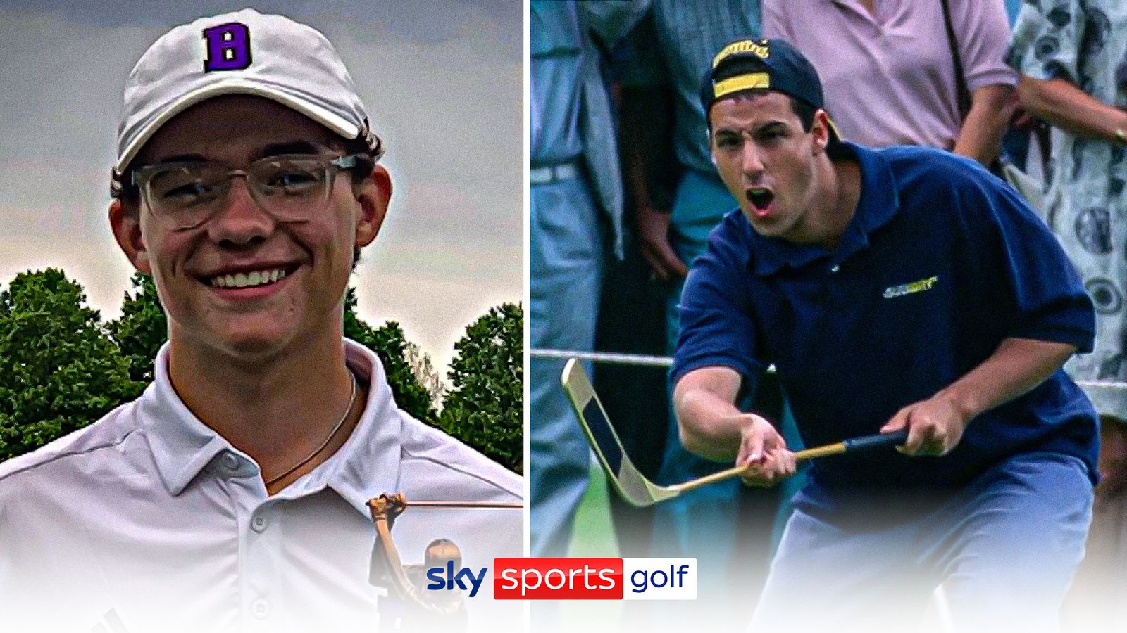 Meet the real life Happy Gilmore! | Can he make the PGA Tour? | Golf ...