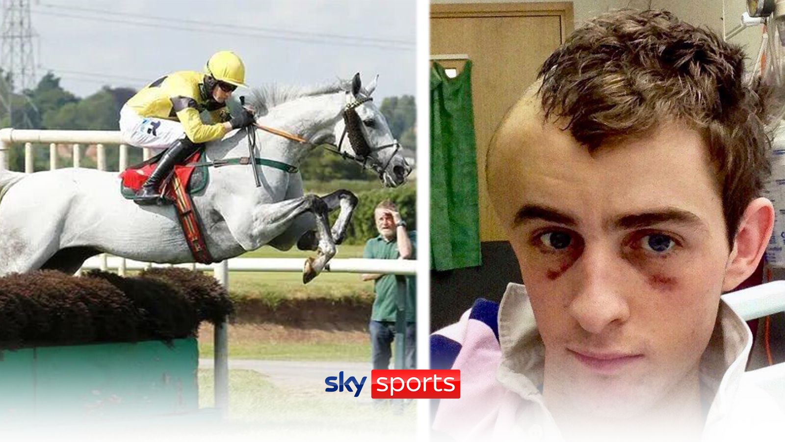 The incredible journey of jockey who died for seven seconds after ...