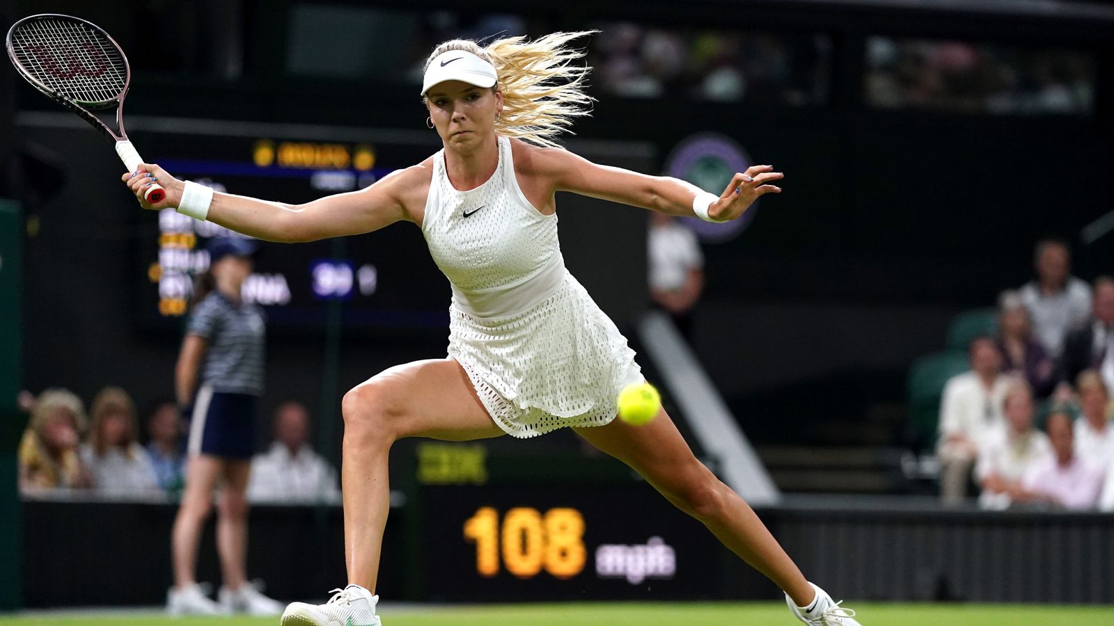 Wimbledon: Katie Boulter out of tournament as Elena Rybakina takes ...