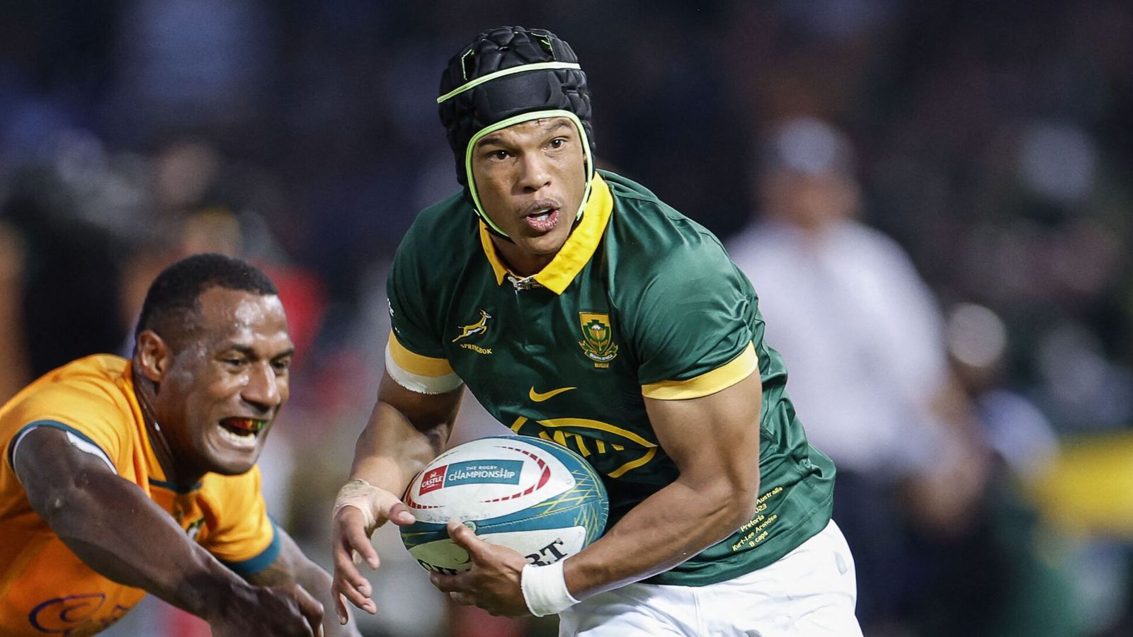 South Africa 43-12 Australia: Kurt-Lee Arendse scores hat-trick as ...