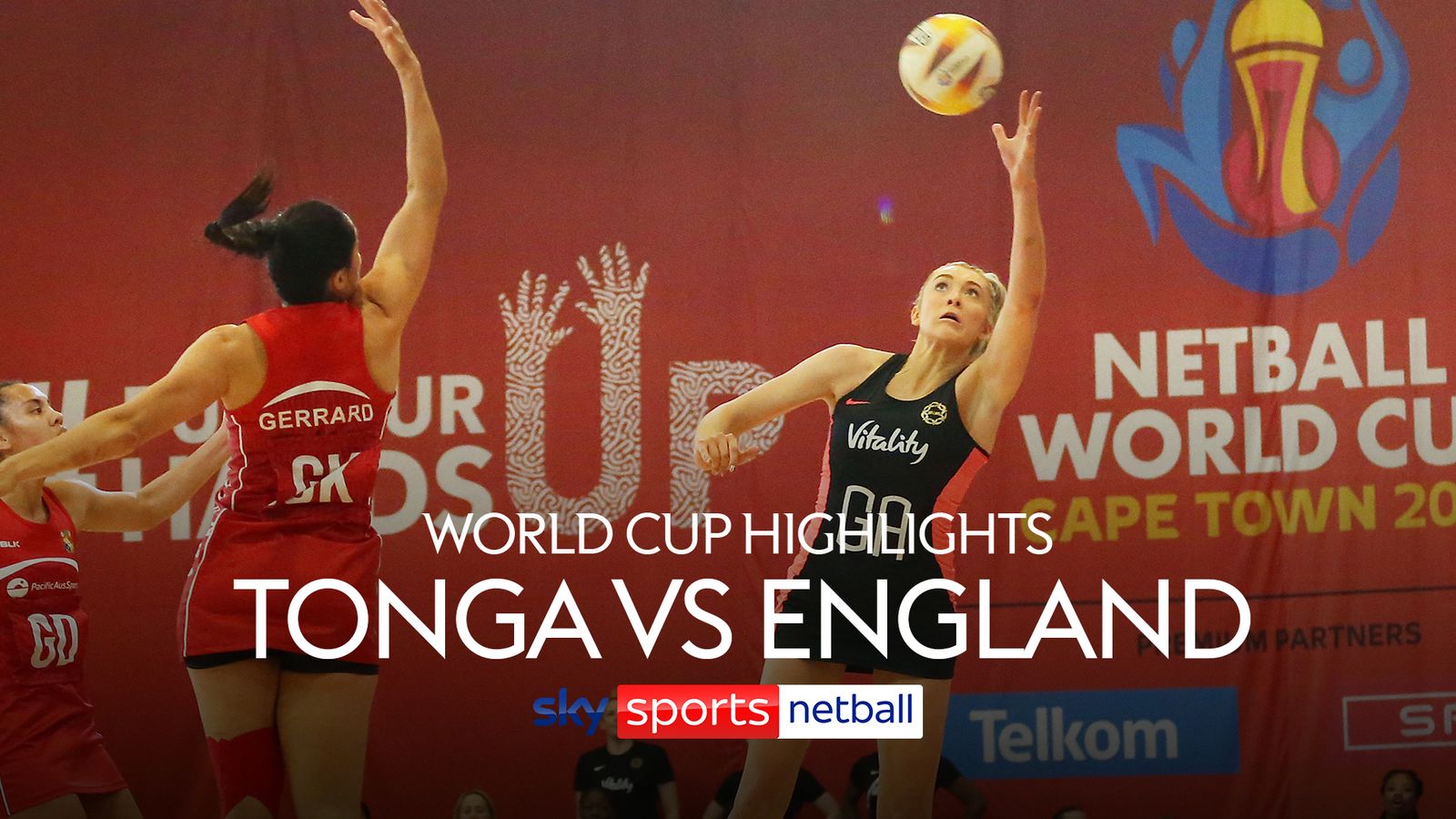 Highlights: England secure hard-fought win over Tonga | Netball News ...