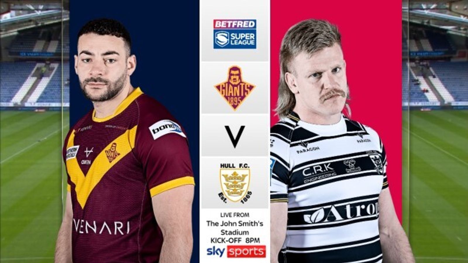 Huddersfield Giants 19 12 Hull Fc Super League Highlights Rugby League News Sky Sports