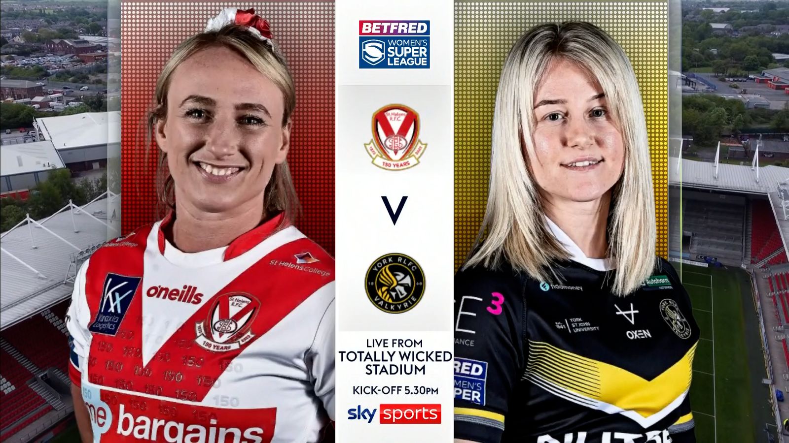 St Helens 8-18 York Valkyrie | Women's Super League highlights | Rugby ...