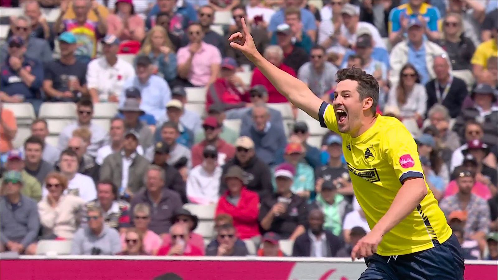 'Absolutely brilliant!' | Hampshire strike with early wicket | Cricket ...