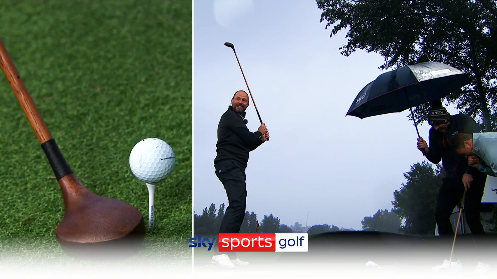 'Where did that go!?' - David Howell sends ball backwards with hickory ...