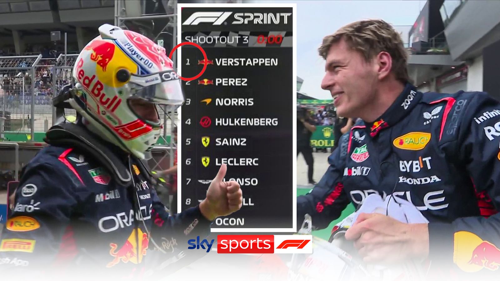 Austrian GP Sprint Shootout: Max Verstappen tops team-mate Sergio Perez ...