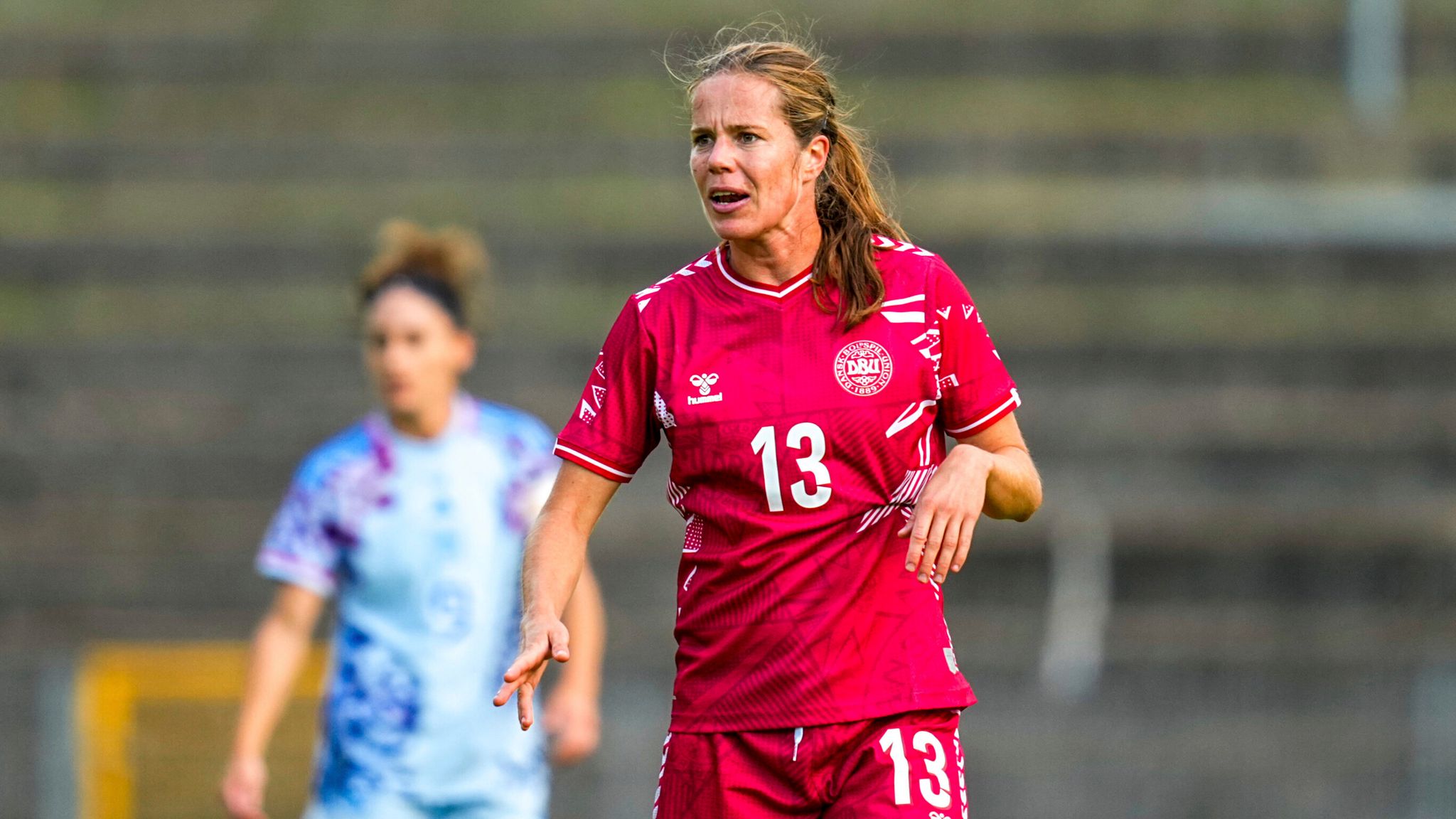 Sofie Junge Pedersen interview: Denmark midfielder on leading historic climate action ahead of ...