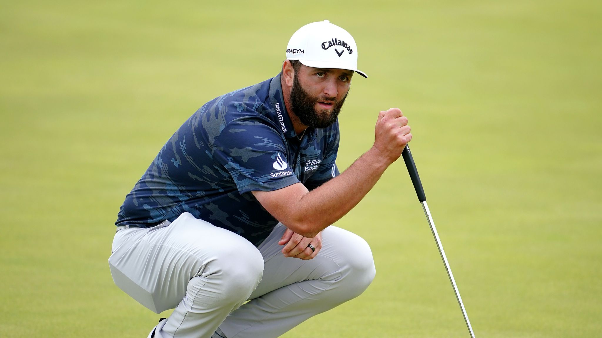 The Open: Jon Rahm makes late push for major win after 'best links ...