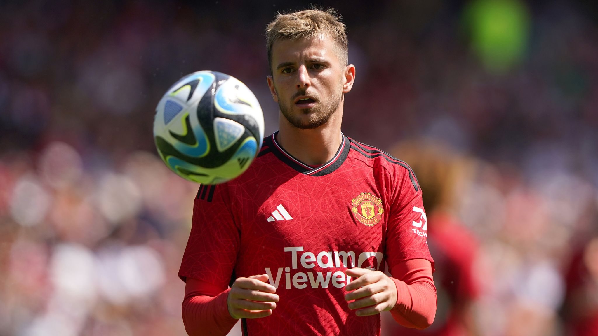 Man Utd 1-0 Lyon: Donny van de Beek's superb volley clinches win as ...