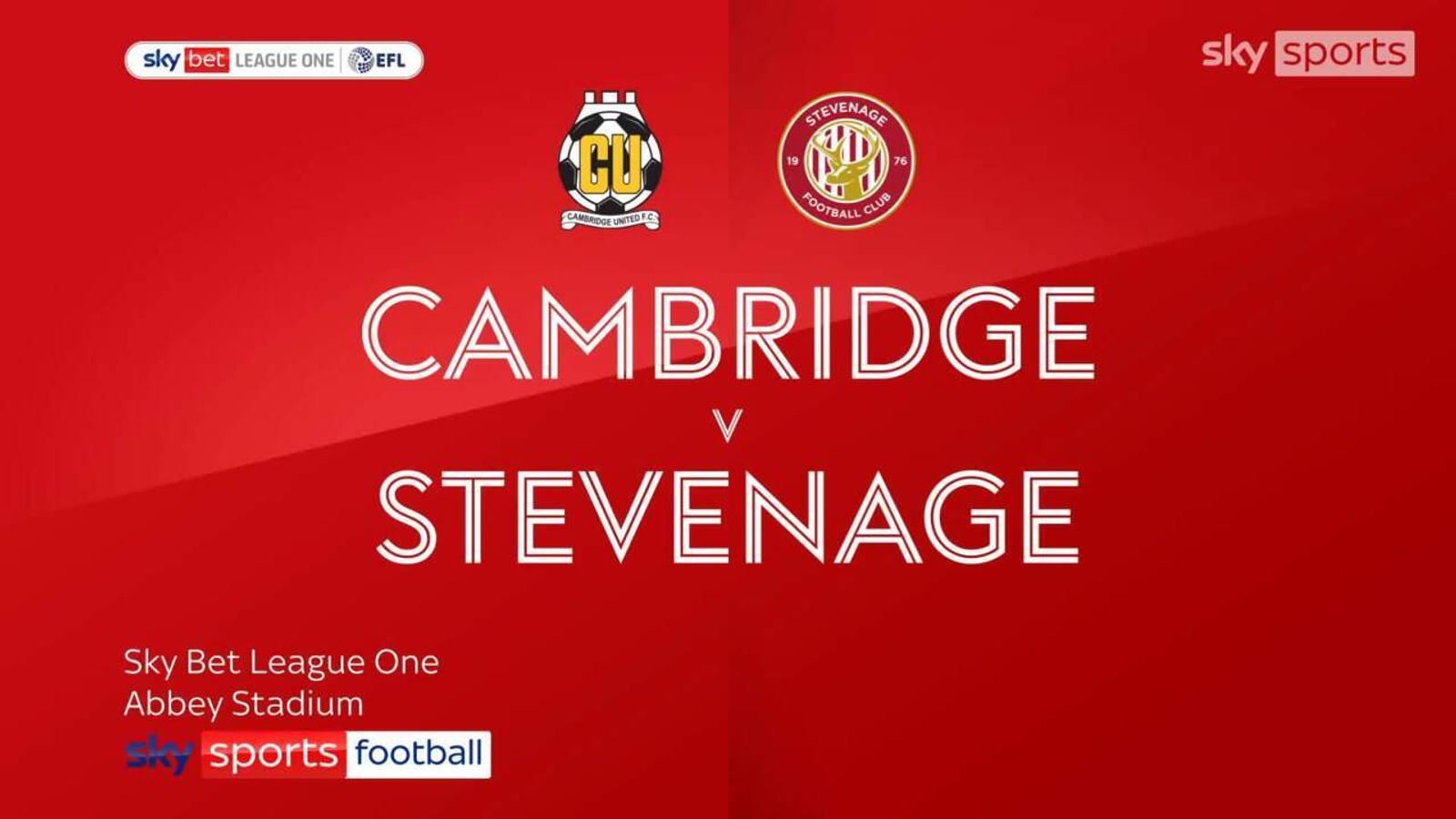 Cambridge U 1 - 2 Stevenage - Match Report & Highlights