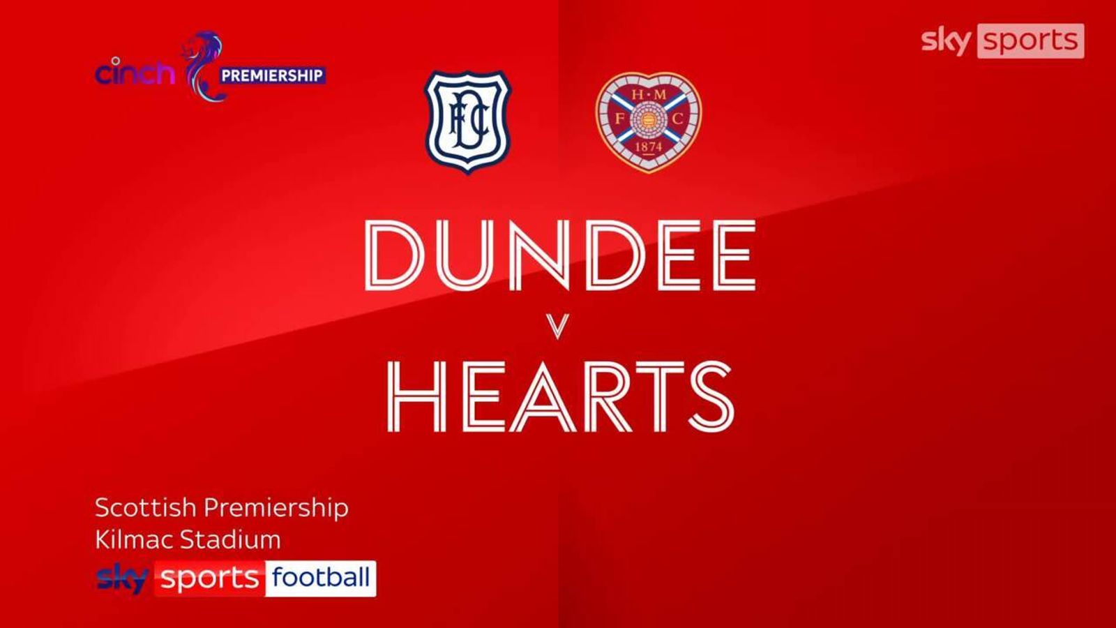 Dundee 1-0 Hearts | Scottish Premiership highlights | Football News ...