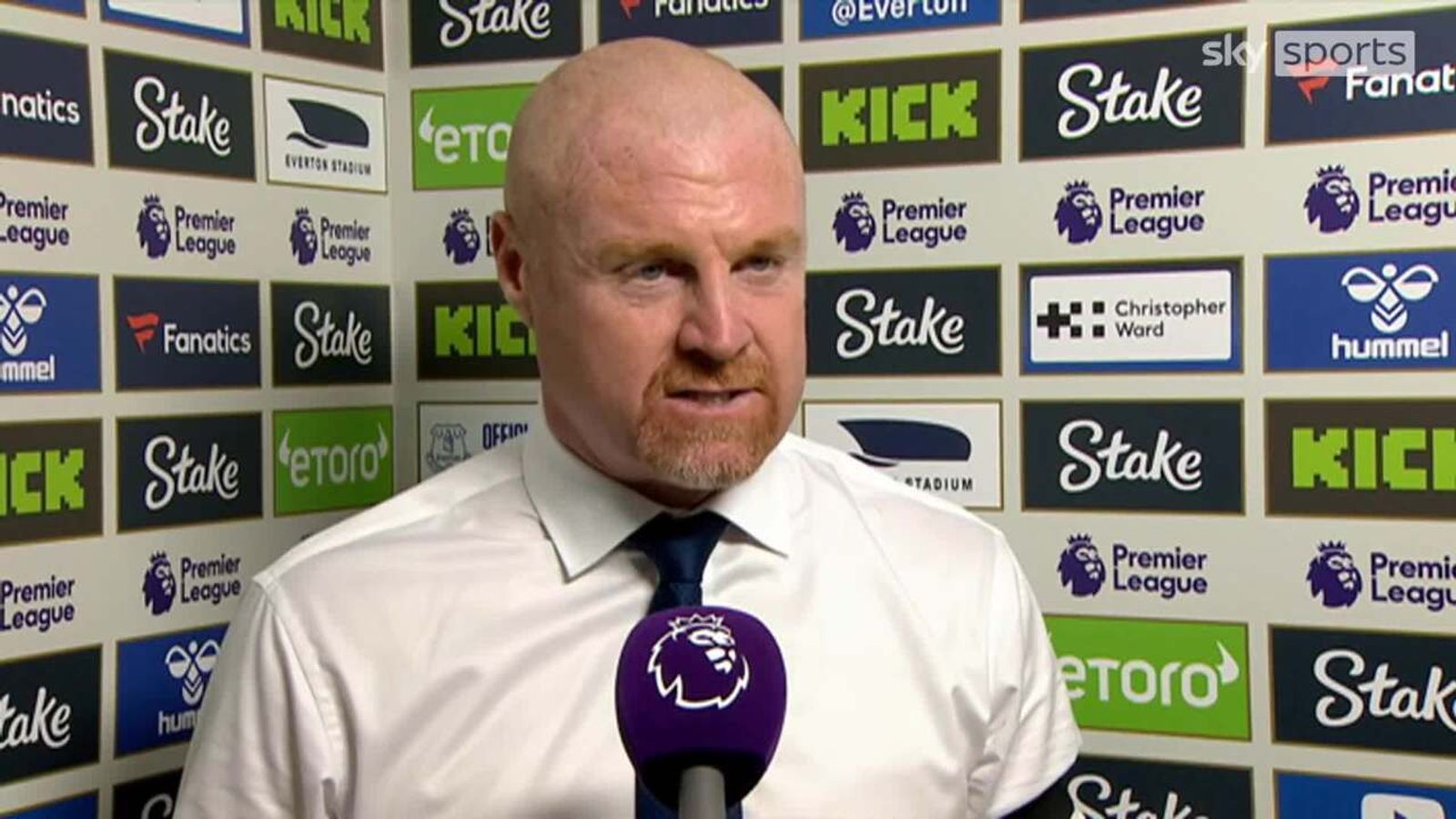 Sean Dyche: Crowd booing is a reality of the Everton job | Football ...