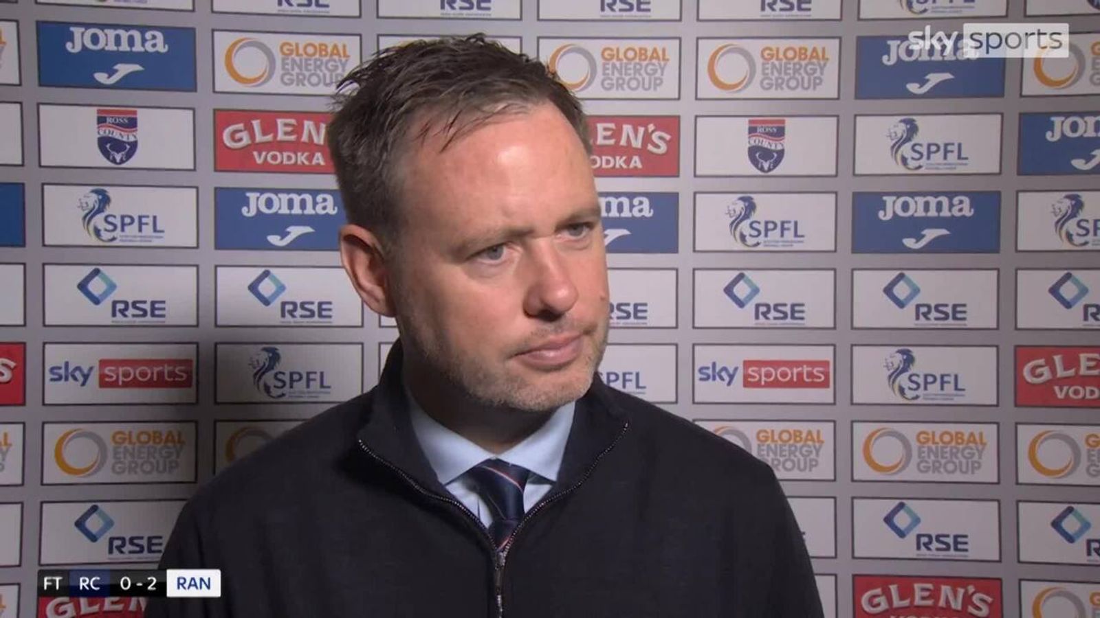 Michael Beale: Rangers were dominant | Delighted with clean sheet ...