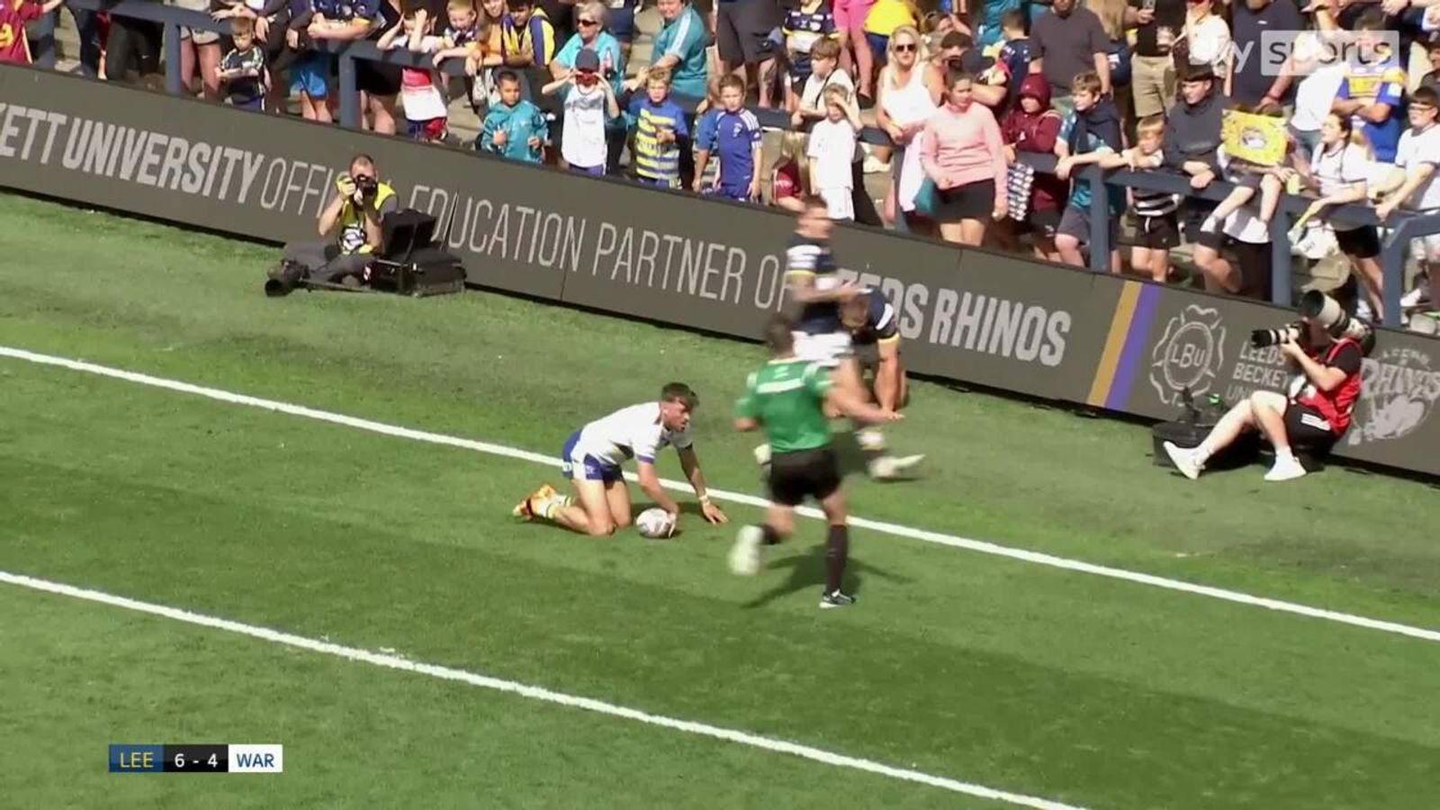 Matty Ashton scores magnificent team try for Warrington Wolves | Rugby ...