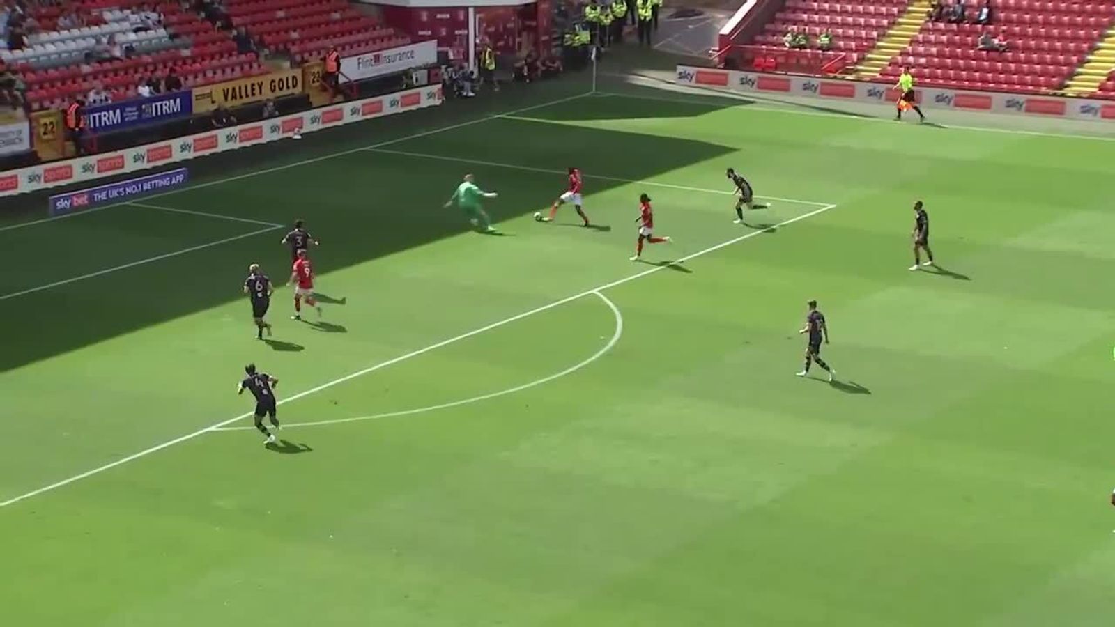 Incident: Penalty awarded for Charlton after Connor Ripley challenge ...