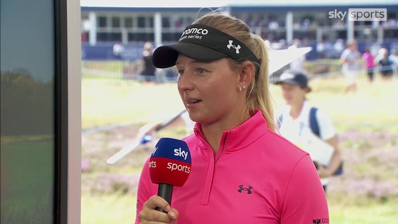 AIG Women's Open: Ally Ewing tops congested leaderboard at Walton Heath ...