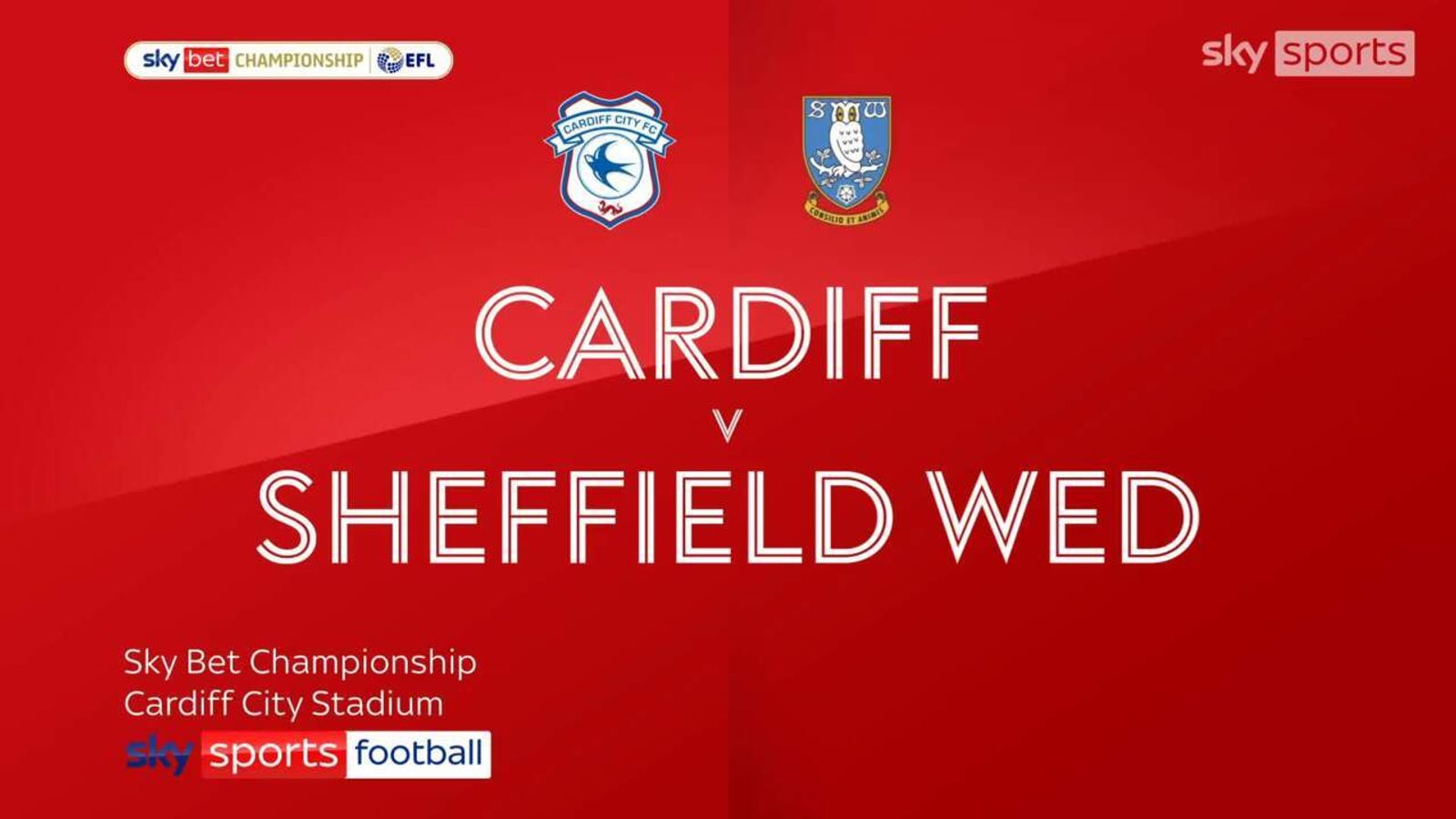 Cardiff 2 - 1 Sheff Wed - Match Report & Highlights