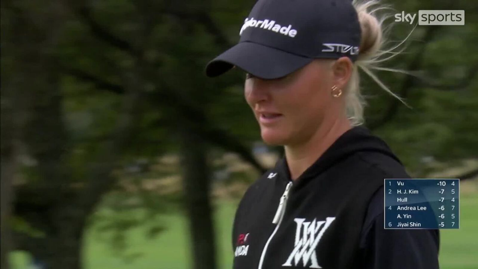 'Oh my goodness!' | Charley Hull desperately unlucky with lip-out on ...