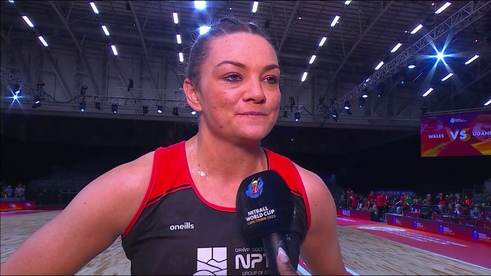 Nia Jones: Disappointing we didn't get closer to Uganda | Netball News ...