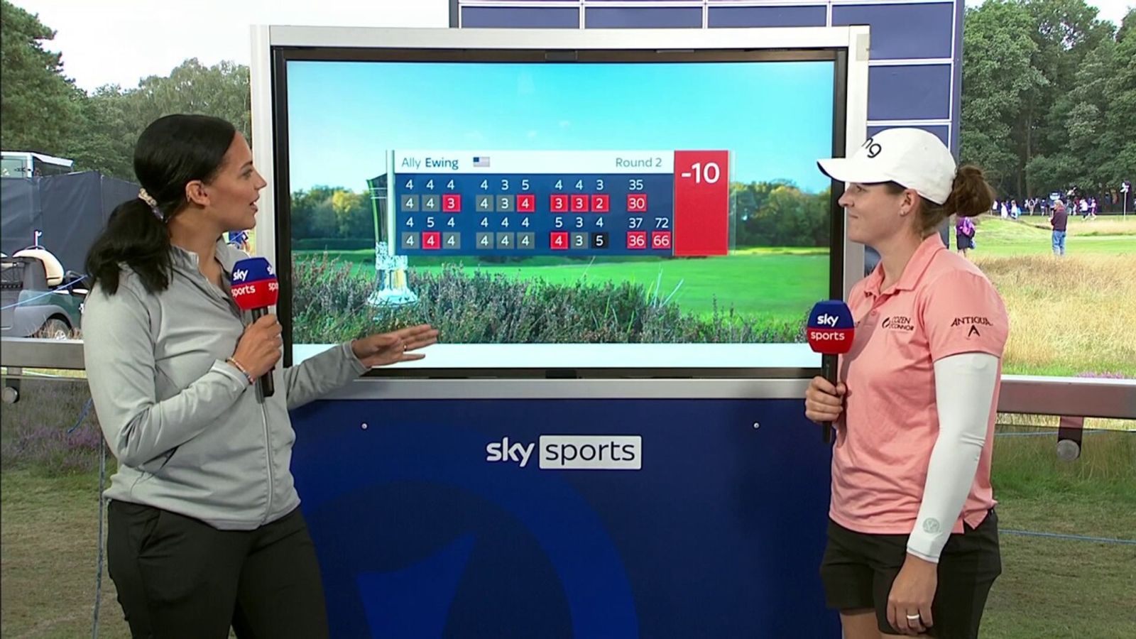 Ally Ewing: Staying in the present led to 'really solid day' | Golf ...