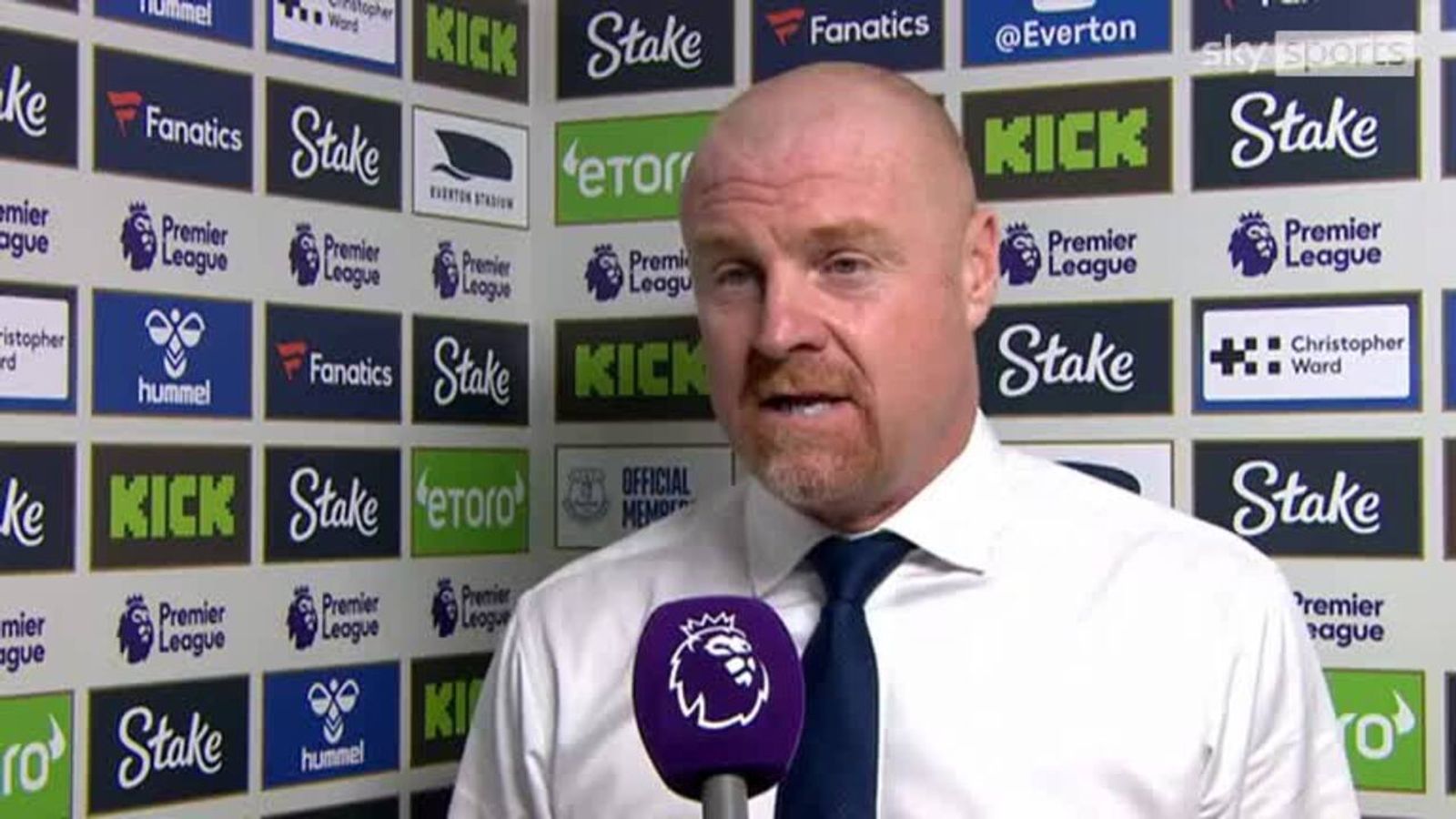 Sean Dyche laments Michael Keane's disallowed goal | 'I can't see ...