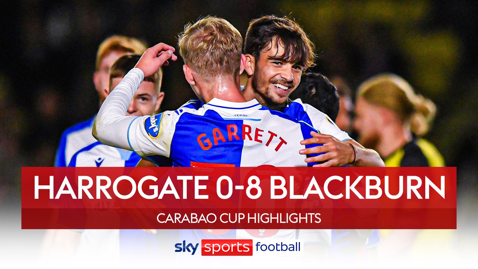 Harrogate 0-8 Blackburn Rovers: John Buckley scores twice as visitors ...