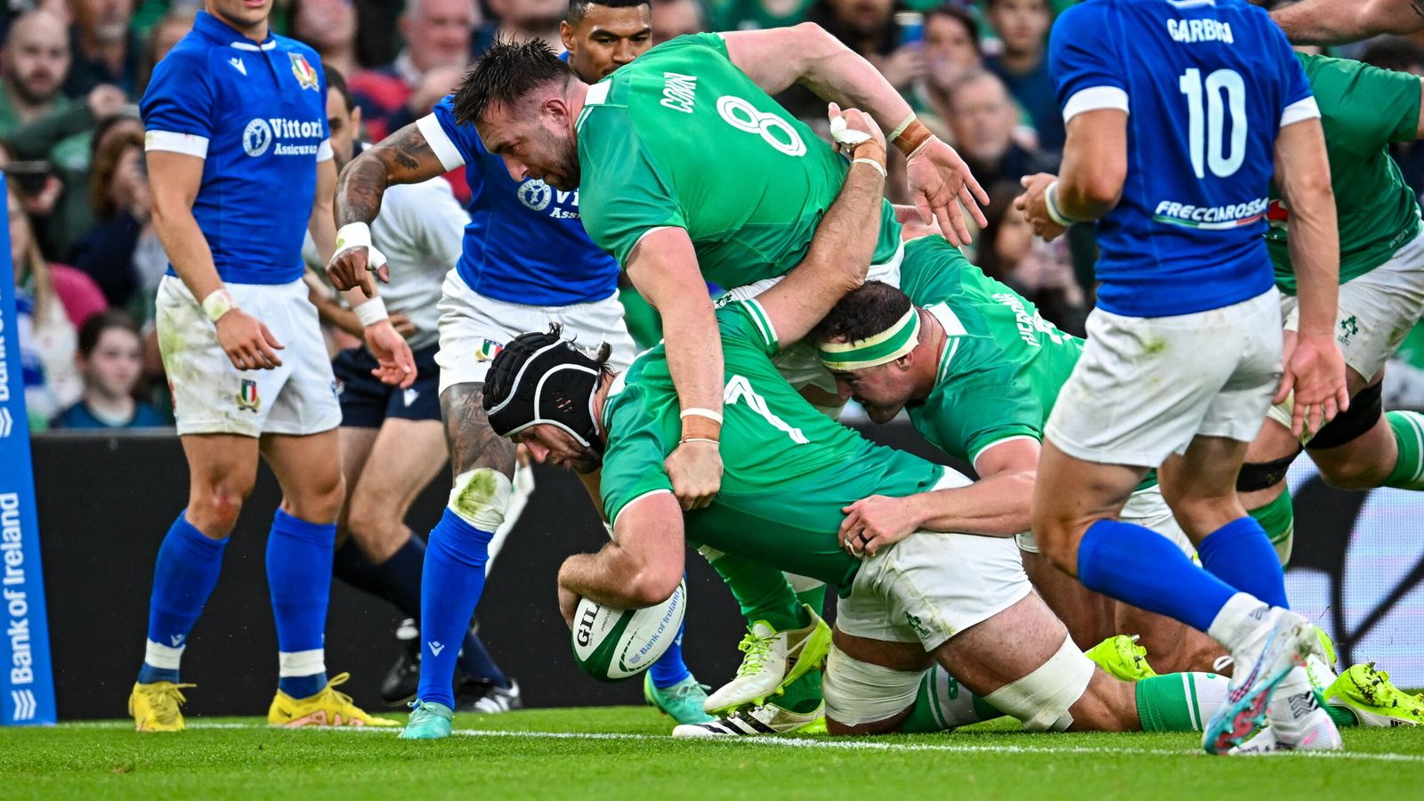 Ireland 33-17 Italy: Hosts bag Rugby World Cup warm-up Test win at ...