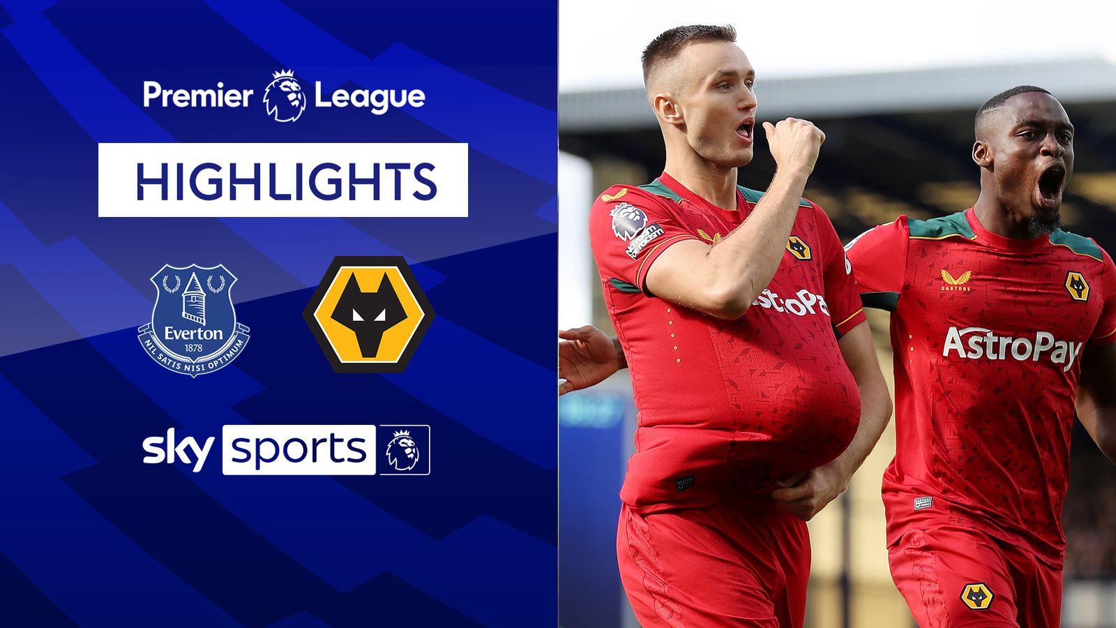 Everton 0 - 1 Wolves - Match Report & Highlights