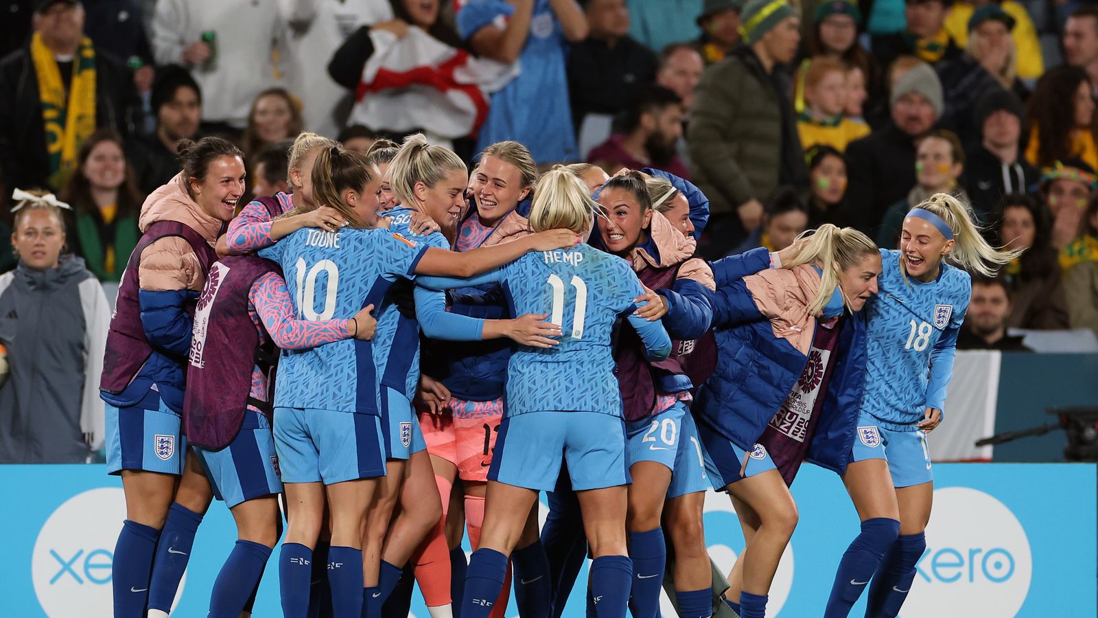 England starting XI named | Toone keeps her spot ahead of James ...