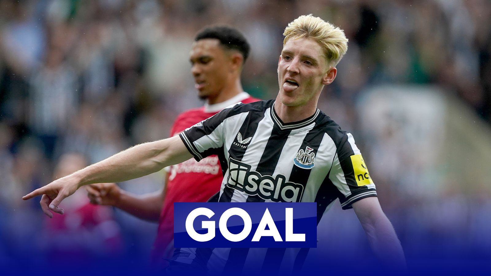 Gordon opens scoring after Alexander-Arnold mistake | Football News ...