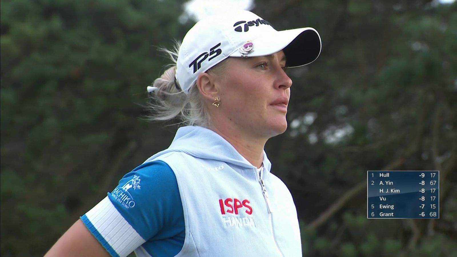 AIG Women's Open: Charley Hull and Lilia Vu share lead at nine under ahead of final round at ...