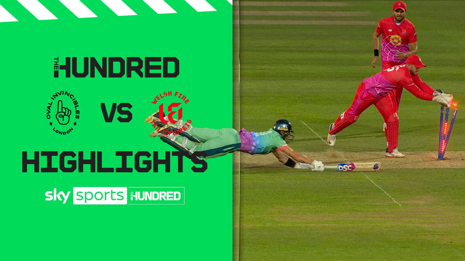 The Hundred: Oval Invincibles and Welsh Fire tie thriller after Harry Brook fires for Northern ...