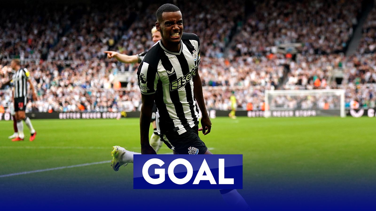 Alexander Isak's stunning finish extends Newcastle's lead! | Football ...
