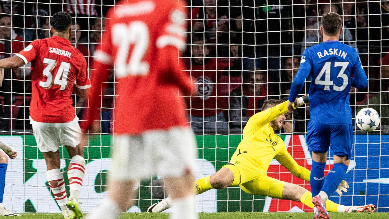 PSV Eindhoven 5-1 Rangers (7-3 agg): Ibrox side thrashed as Champions ...