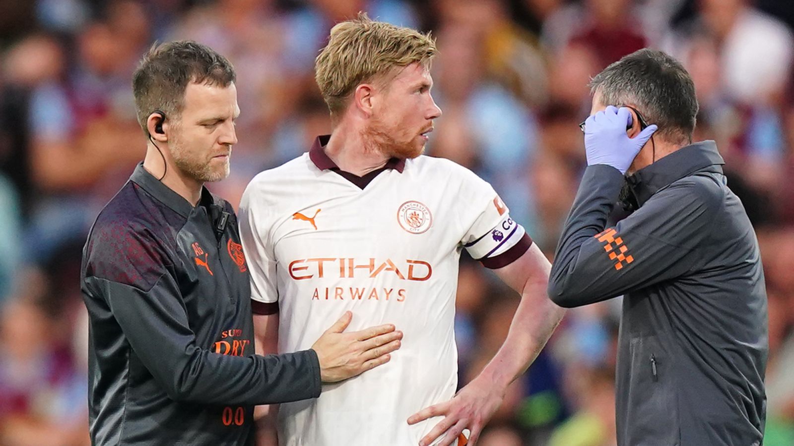 Kevin De Bruyne: Man City midfielder to miss up to four months and ...