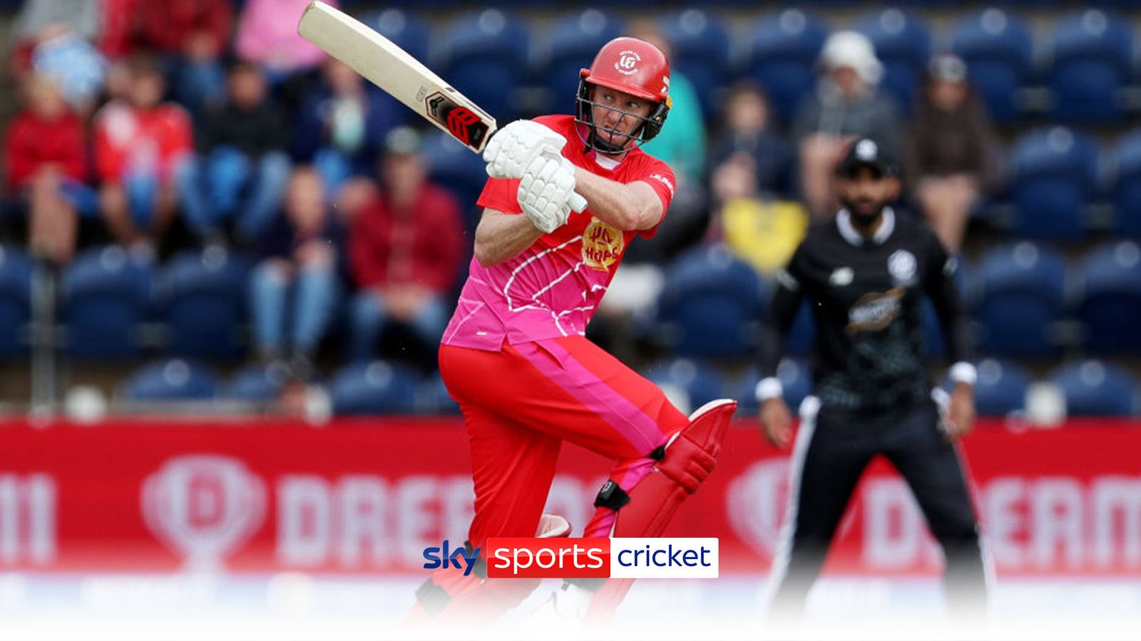 Stand and deliver! | Luke Wells hammers 21-ball 50 in Hundred | Cricket ...