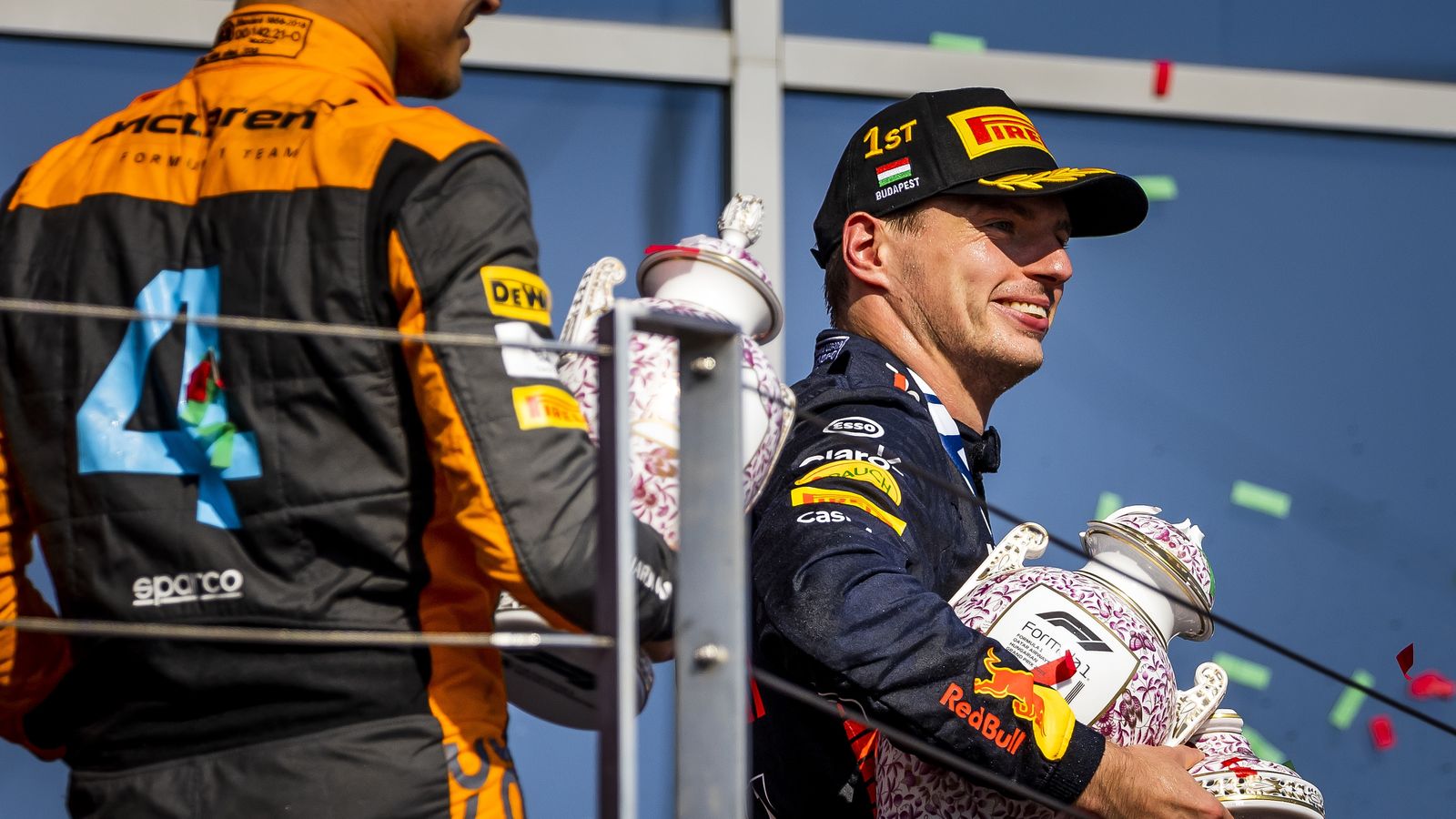 Max Verstappen: I don't want the broken Hungarian GP trophy! | F1 News | Sky Sports