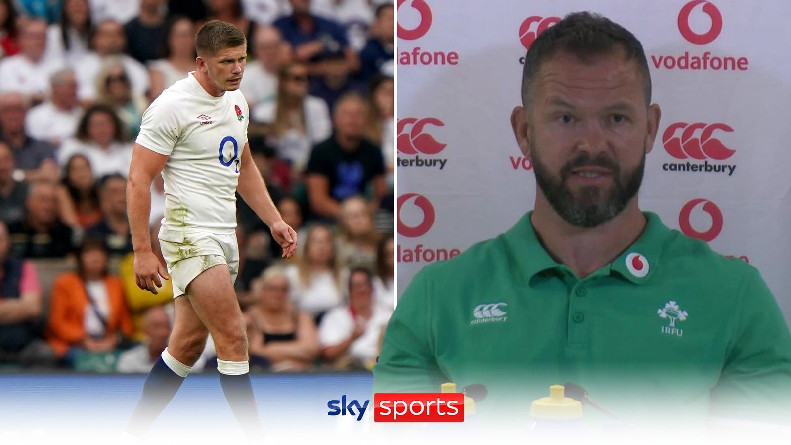 'Absolutely disgusting' | Andy Farrell slams 'circus' surrounding son Owen | Rugby Union News ...
