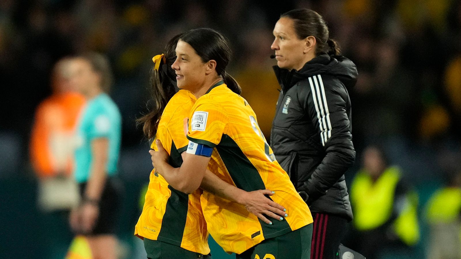 Australia 2-0 Denmark: Caitlin Foord, Hayley Raso help Matildas book ...