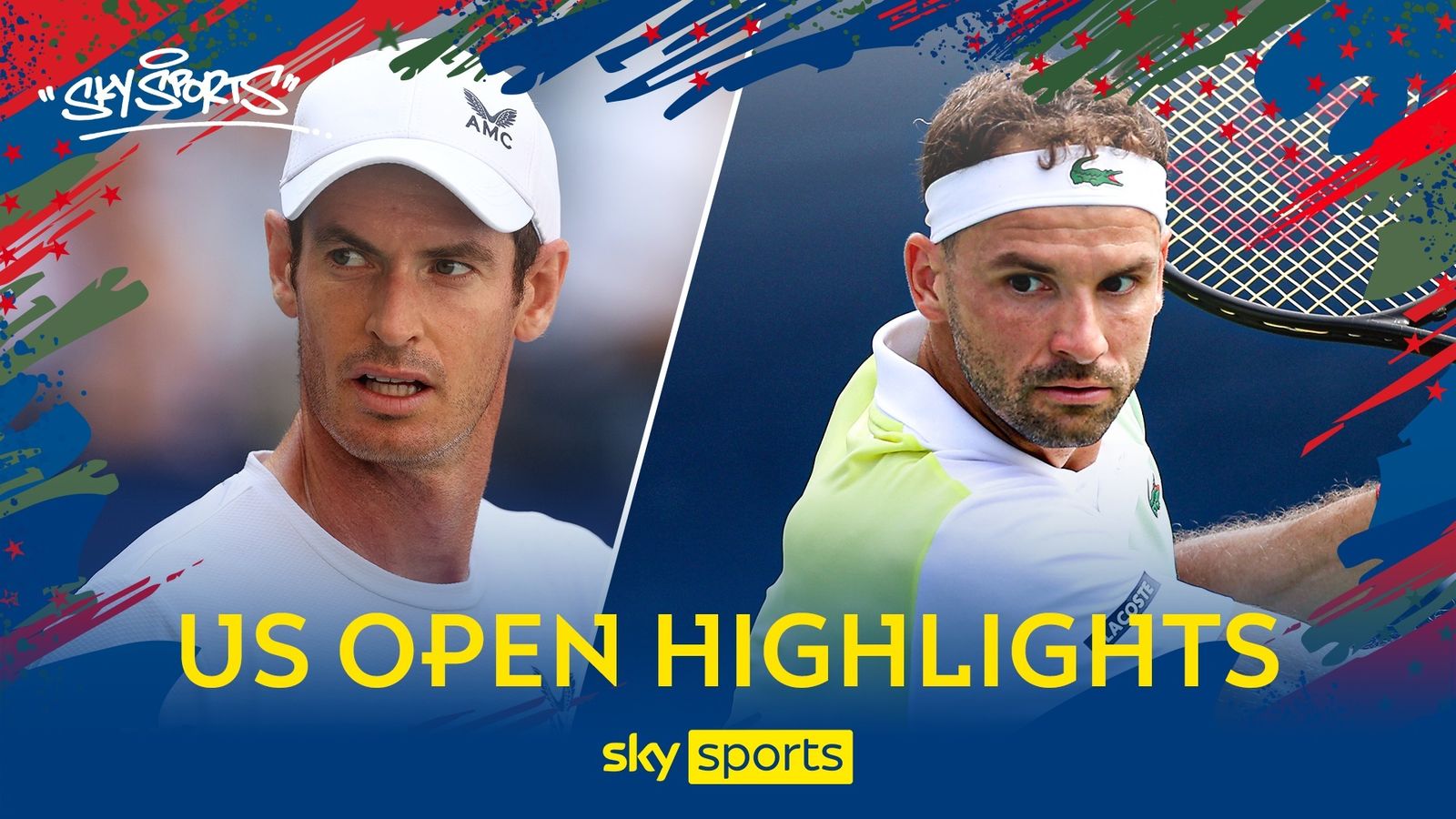 Andy Murray vs Grigor Dimitrov | US Open highlights | Tennis News | Sky ...
